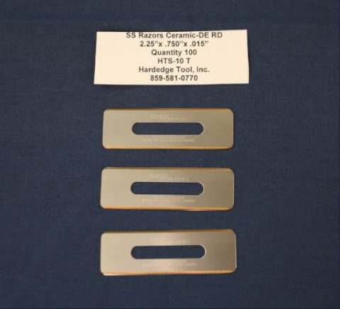 tainless Steel Slotted Slitter Blade with Ceramic Coating...